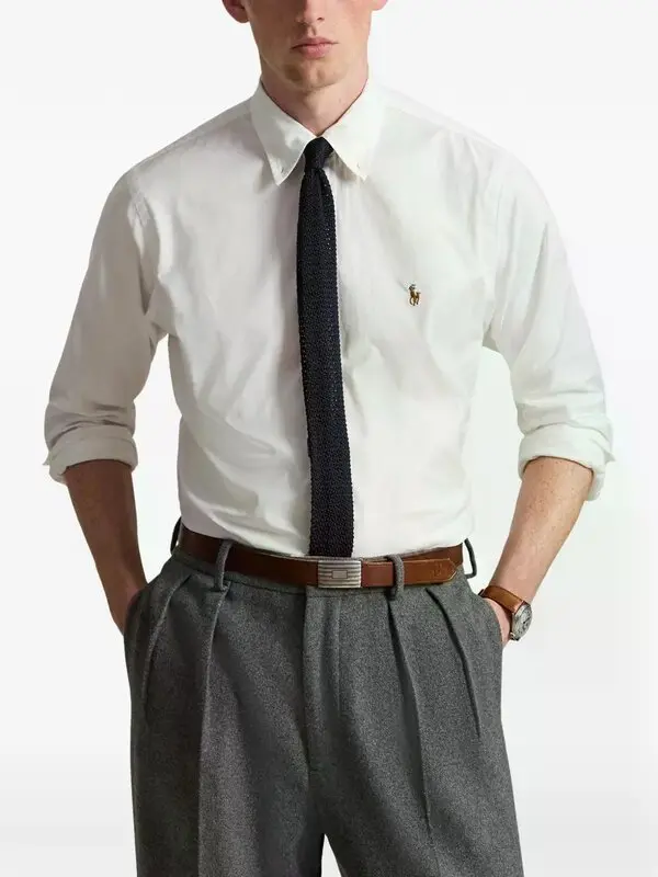 Polo Ralph Lauren Pony-embroidered Stretch-oxford Shirt