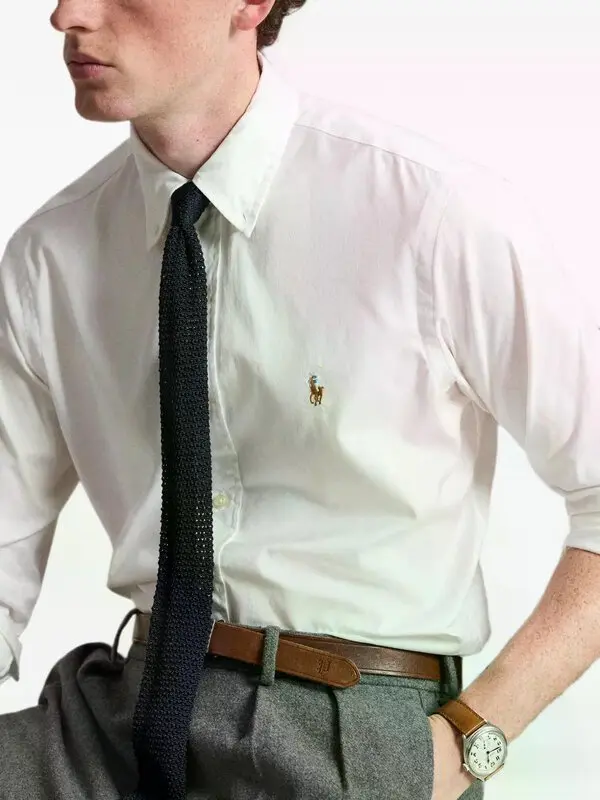 Polo Ralph Lauren Pony-embroidered Stretch-oxford Shirt