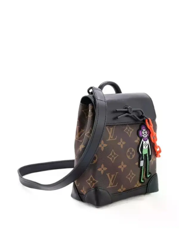 LOUIS VUITTON Steamer Bag Xs Monogram Canvas With Friends Patch