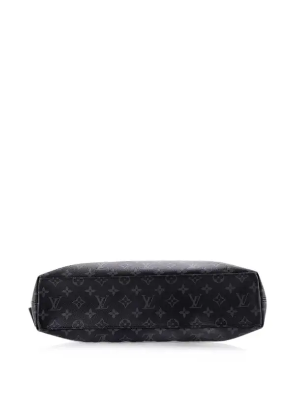 LOUIS VUITTON Explorer Briefcase Monogram Eclipse Canvas Business Bag