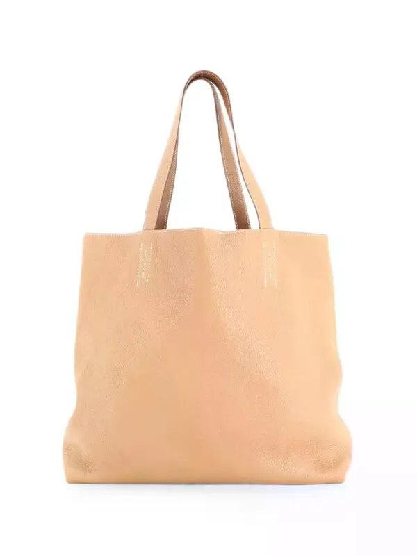 Hermès Double Sens Clemence 45 Tote Bag - Brown