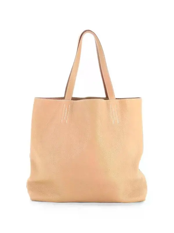 Hermès Double Sens Clemence 45 Tote Bag - Brown