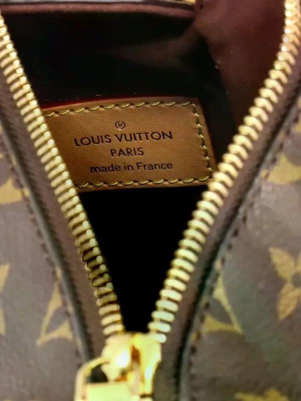LOUIS VUITTON Side Trunk Handbag Monogram Canvas Pm Shoulder Bag - Brown