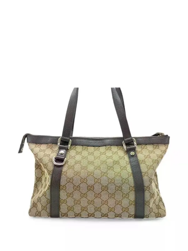 Gucci 2000s Gg Monogram Tote Bag