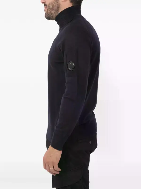 C.P. COMPANY Roll-neck Pocket Sweater