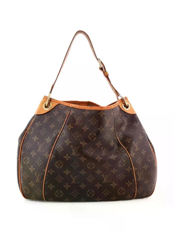 LOUIS VUITTON Galliera Monogram Canvas Pm Hobo Bag - Brown