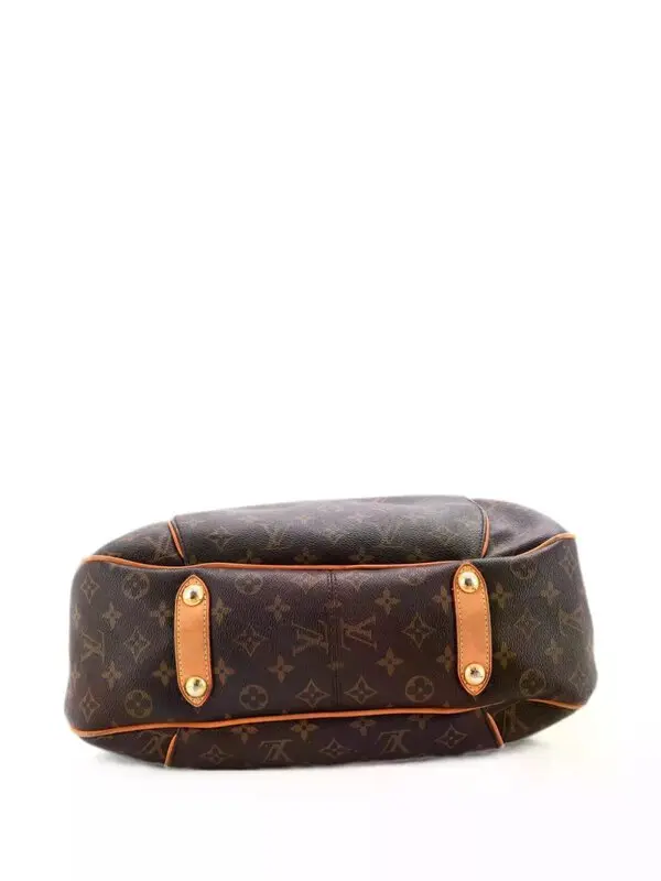 LOUIS VUITTON Galliera Monogram Canvas Pm Hobo Bag - Brown