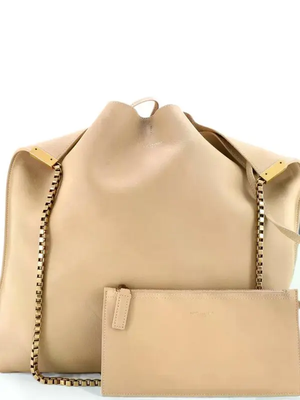 Saint Laurent Suzanne Leather Medium Hobo Bag