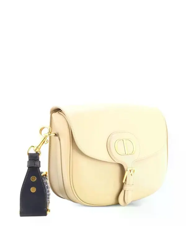 Dior Bobby Flap Bag Leather Large Crossbody Bag