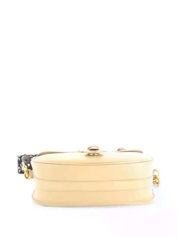 Dior Bobby Flap Bag Leather Large Crossbody Bag