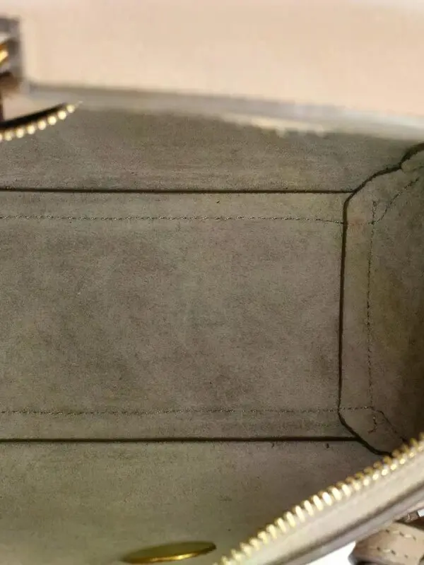 Celine Textured Leather Belt Bag Pico Shoulder Bag - Neutrals