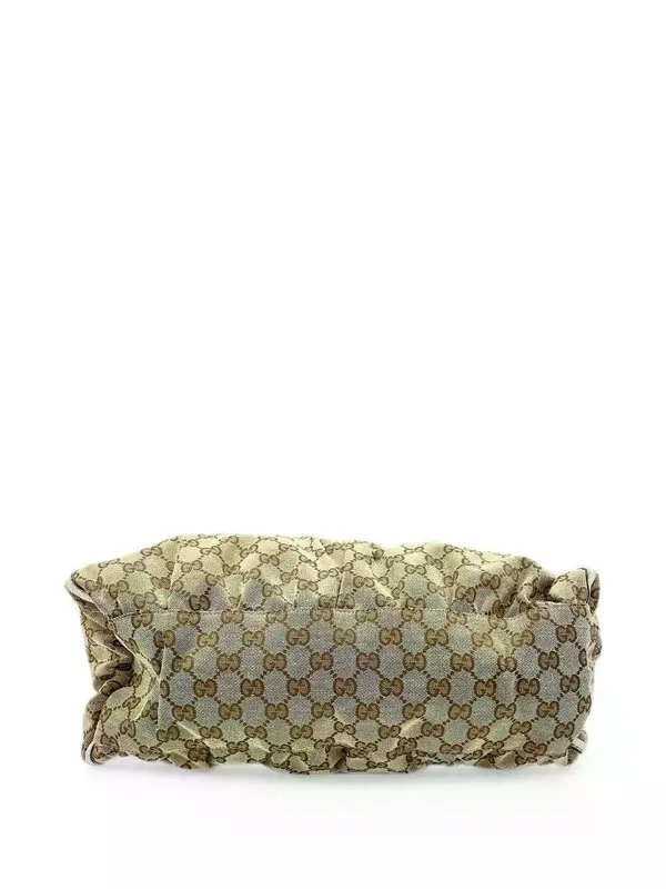 Gucci 2000s Gg Canvas D-ring Shoulder Bag