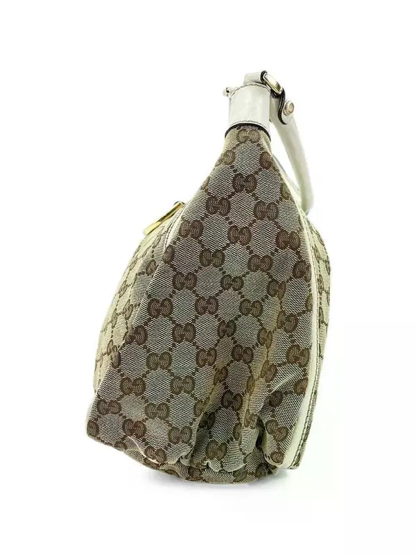 Gucci 2000s Gg Canvas D-ring Shoulder Bag