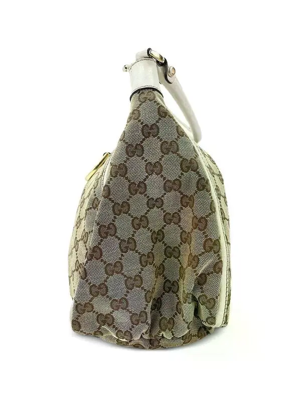 Gucci 2000s Gg Canvas D-ring Shoulder Bag - Neutrals