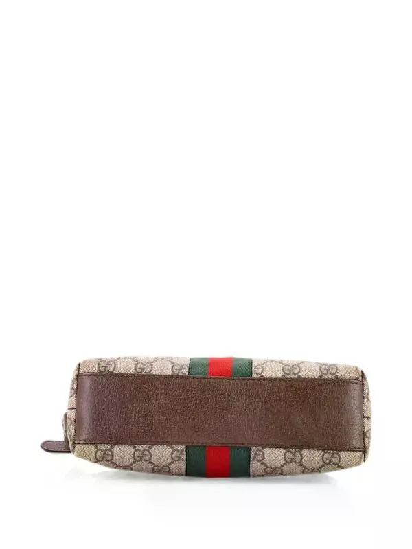 Gucci Ophidia Gg Coated Canvas Dome Shoulder Bag