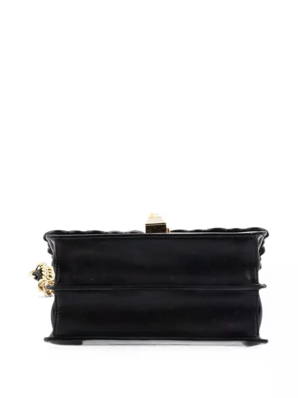 Fendi Kan I Bag Studded Leather Small Shoulder Bag