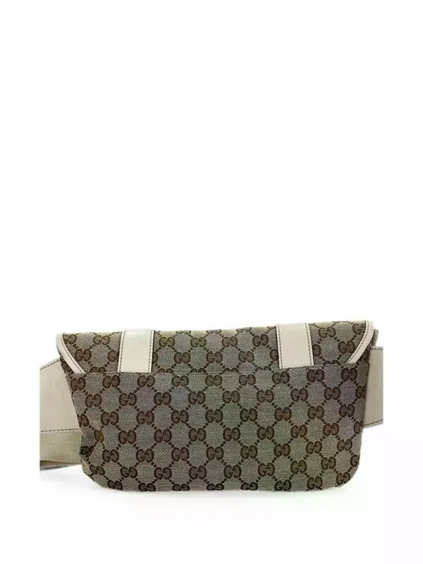 Gucci 2000s Gg Canvas Belt Bag - Neutrals