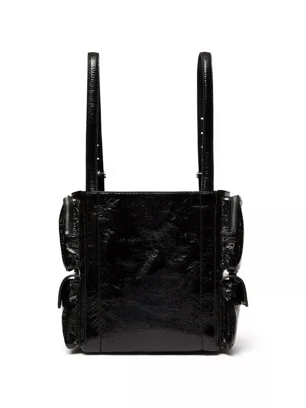 Stella McCartney Crinkled Finish Multi-pocket Tote Bag