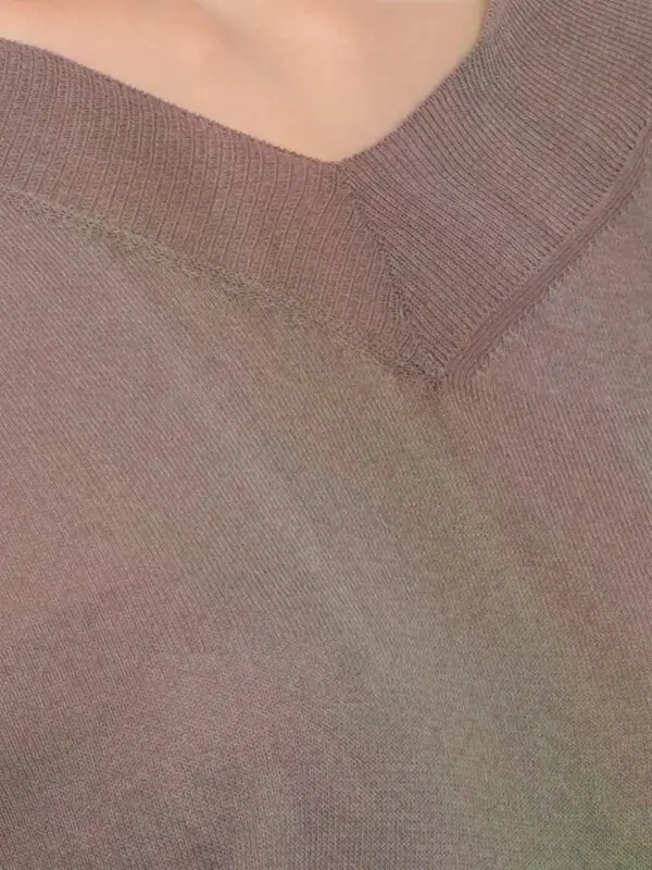 Marella V-neck Raglan-sleeved Sweater