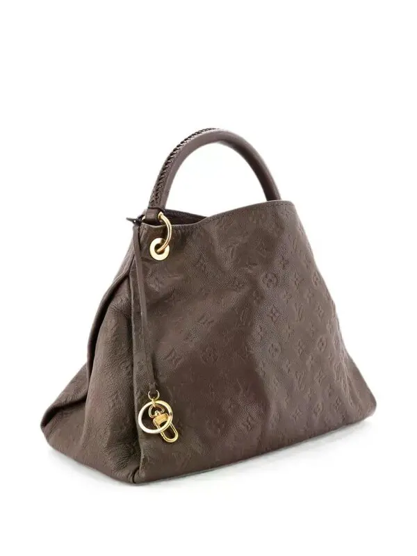 LOUIS VUITTON Artsy Hobo Bag Monogram Empreinte Leather Mm - Brown
