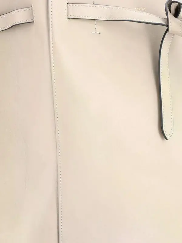 Celine Phantom Tie Cabas Leather Medium Tote Bag