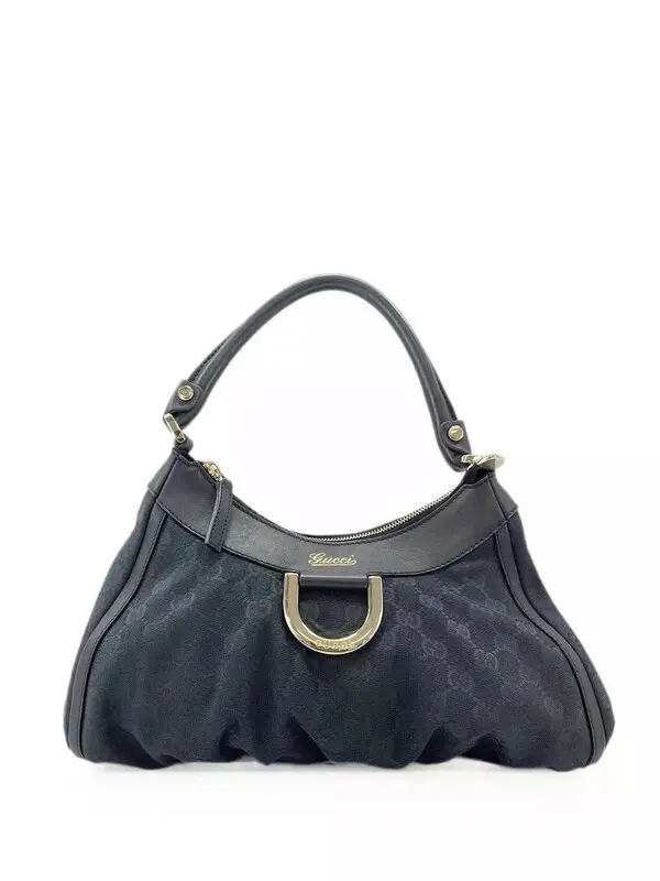 Gucci 2000s Abbey Gg Canvas Handbag
