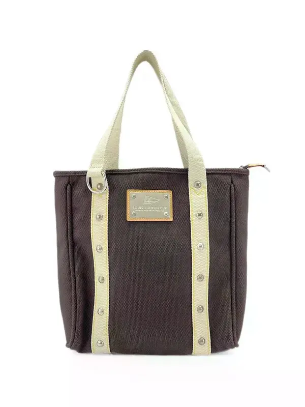 LOUIS VUITTON 2005 Cabas Mm Shoulder Bag - Brown