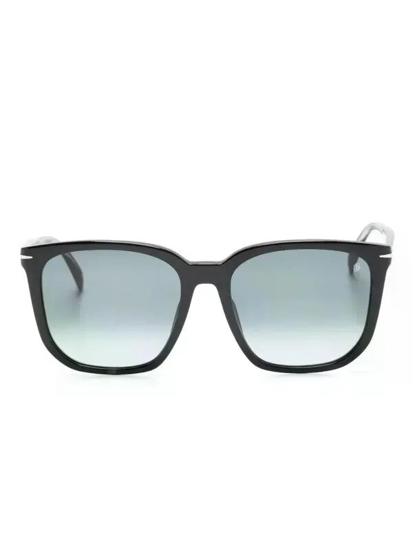 DB EYEWEAR BY DAVID BECKHAM Oversize-frame Sunglasses - Black