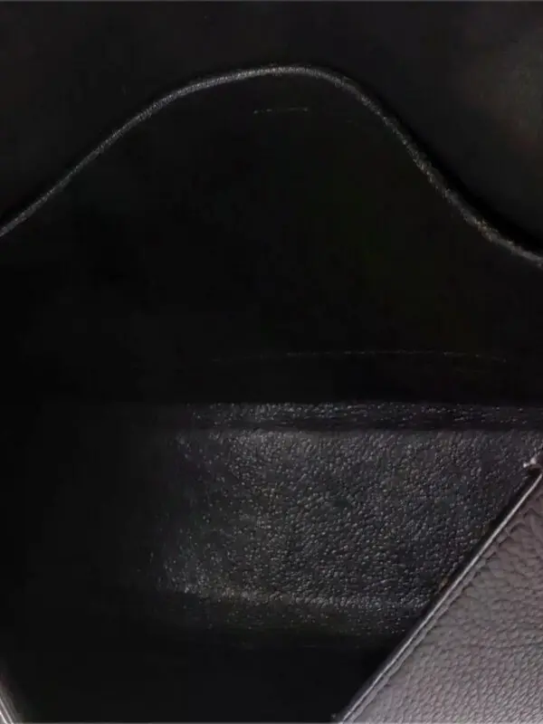 Celine Trotteur Grainy Leather Small Crossbody Bag - Grey