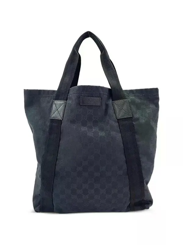 Gucci 2000s Gg Canvas Tote Bag