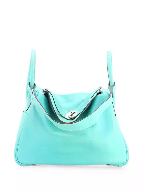 Hermès Lindy Bag Swift 30 Shoulder Bag - Blue