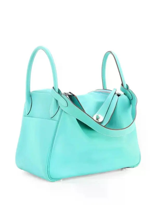 Hermès Lindy Bag Swift 30 Shoulder Bag - Blue