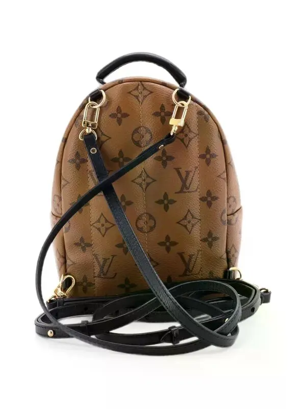 LOUIS VUITTON Palm Springs Reverse Monogram Canvas Mini Backpack - Brown