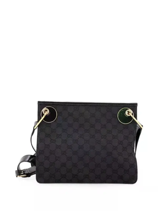 Gucci Eclipse Messengerbag Gg Canvas Small Crossbody Bag