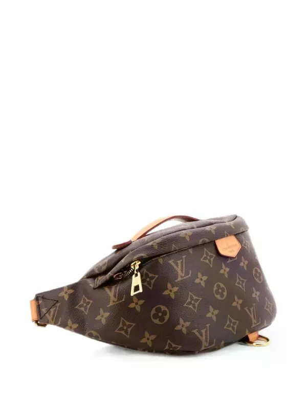 LOUIS VUITTON Bum Bag Monogram Canvas Belt Bag - Brown