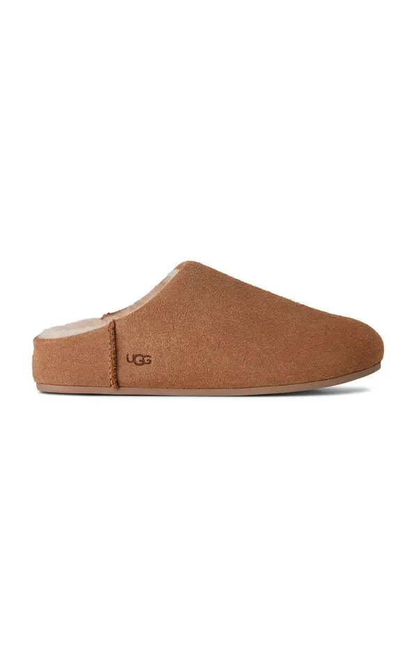 UGG Elea Sheepskin Slippers - Brown