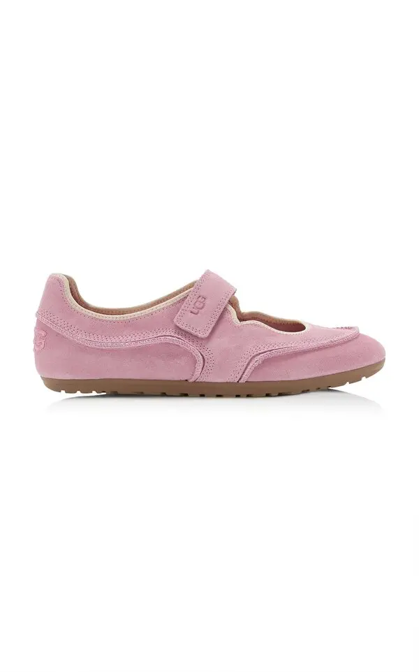 UGG Quill Mary Jane Suede Flats