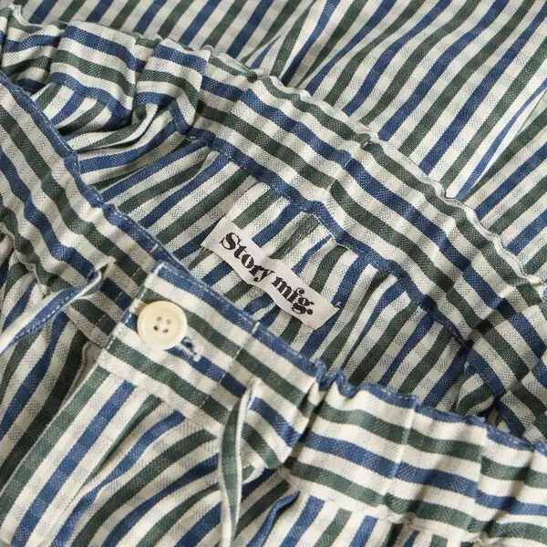 STORY MFG. Check Bridge Shorts Presented End