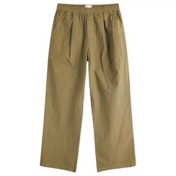 Folk Drawcord Loose Trousers - Sage