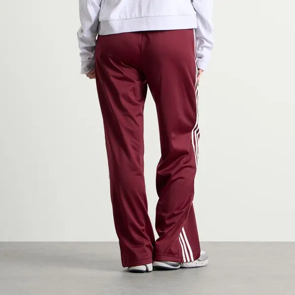 Adidas Pleated Firebird Track Pant - Shadow Red