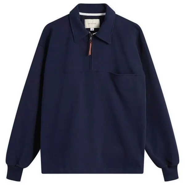 CAFÉ MOUNTAIN Quarter Zip Heavy Sweat