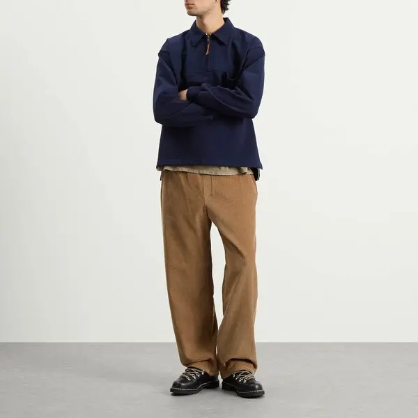 CAFÉ MOUNTAIN Quarter Zip Heavy Sweat