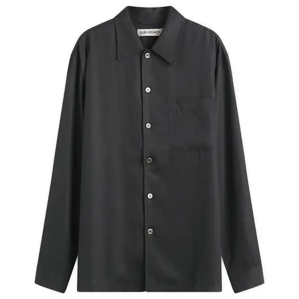 Our Legacy Lyocell Every Shirt - Black