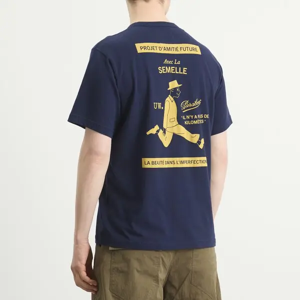 Universal Works X Paraboot Jersey Print Tee