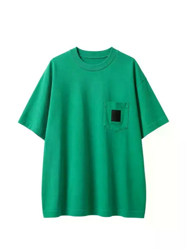 Givenchy Logo-patch Pocket T-shirt - Green