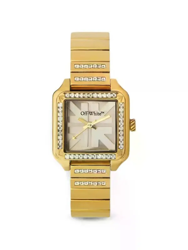 Off-White After Hours Pavé 31.5mm Watch - Neutrals