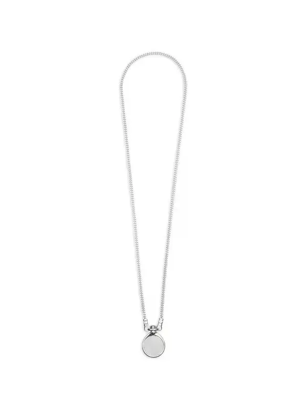 Tom Wood Finn Pendant Necklace - Silver
