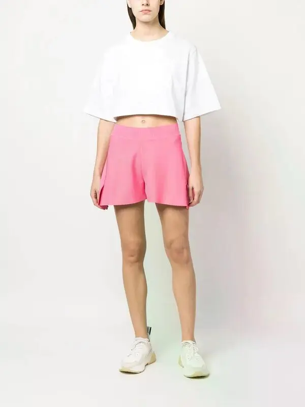 Stella McCartney Mid-rise Knitted Track Shorts