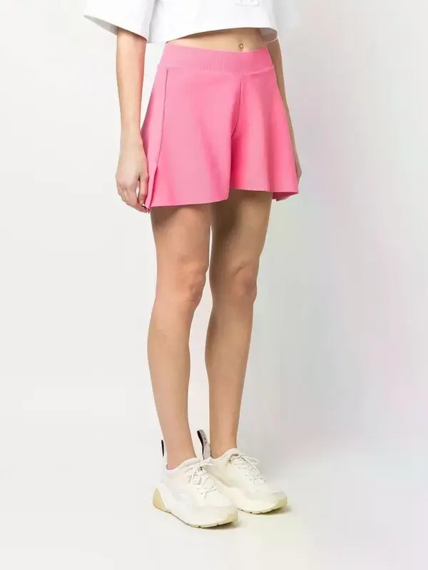 Stella McCartney Mid-rise Knitted Track Shorts