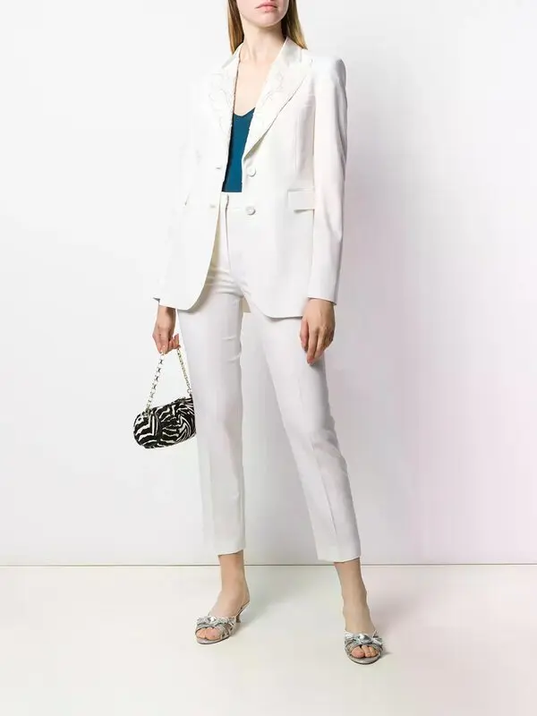 Emilio Pucci Bead Embellished Lapel Blazer
